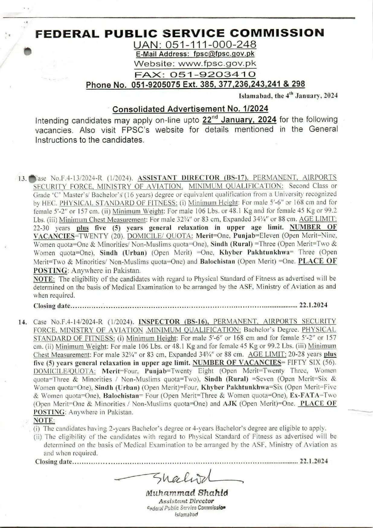 Airports Security Force Asf Jobs 2024 Apply Online Find Pak Jobs